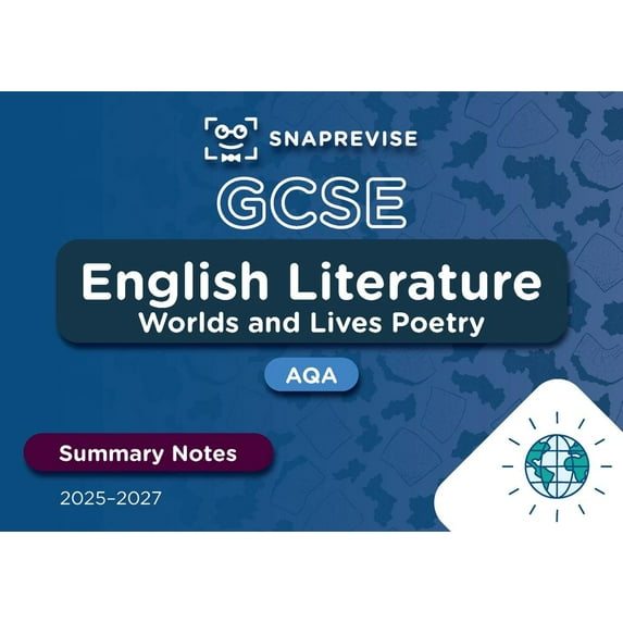 SnapRevise GCSE AQA English Literature: Worlds and Lives Poe - Walmart.com