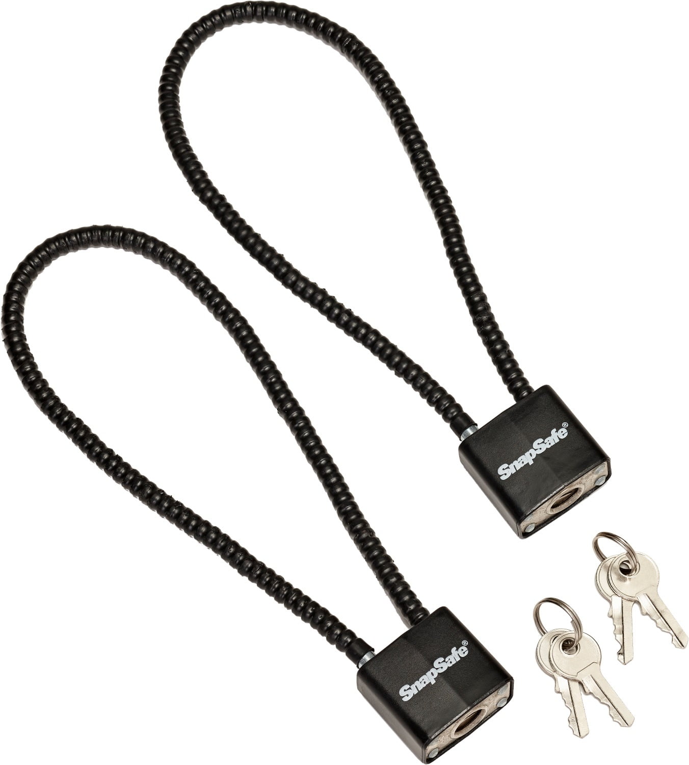 SnapSafe Lock Box Cable Padlock 75281, 1/4in (6mm) Width, 3/8in Shackle ...