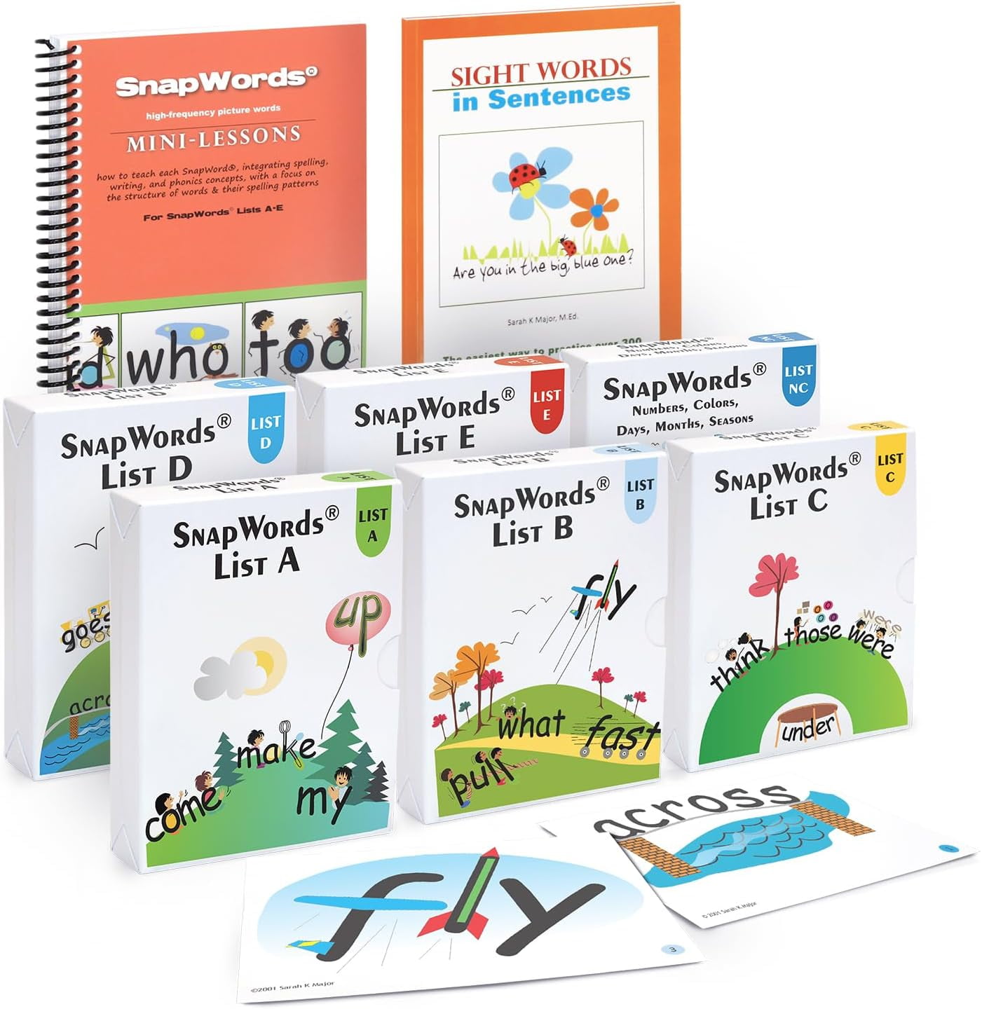 SnapWords® 306 Teaching Cards | ESL | ELL | Multisensory | Kinesthetic ...