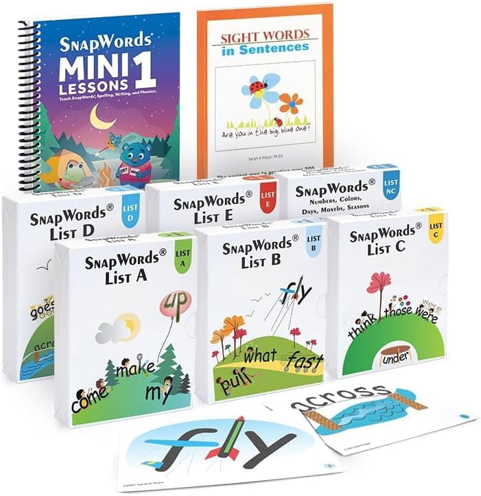 SnapWords® 306 Teaching Cards | ESL | ELL | Multisensory | Kinesthetic ...