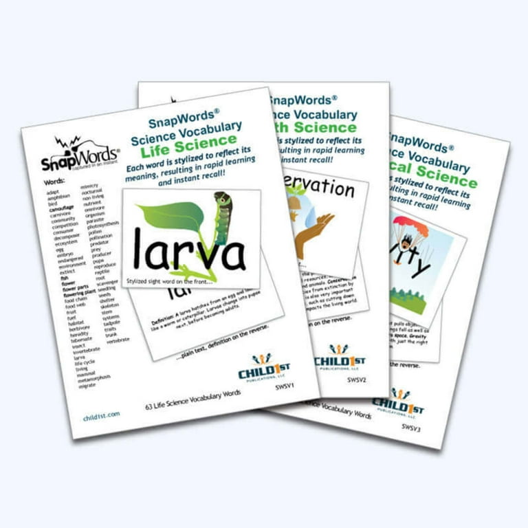 Life Science Vocabulary Words