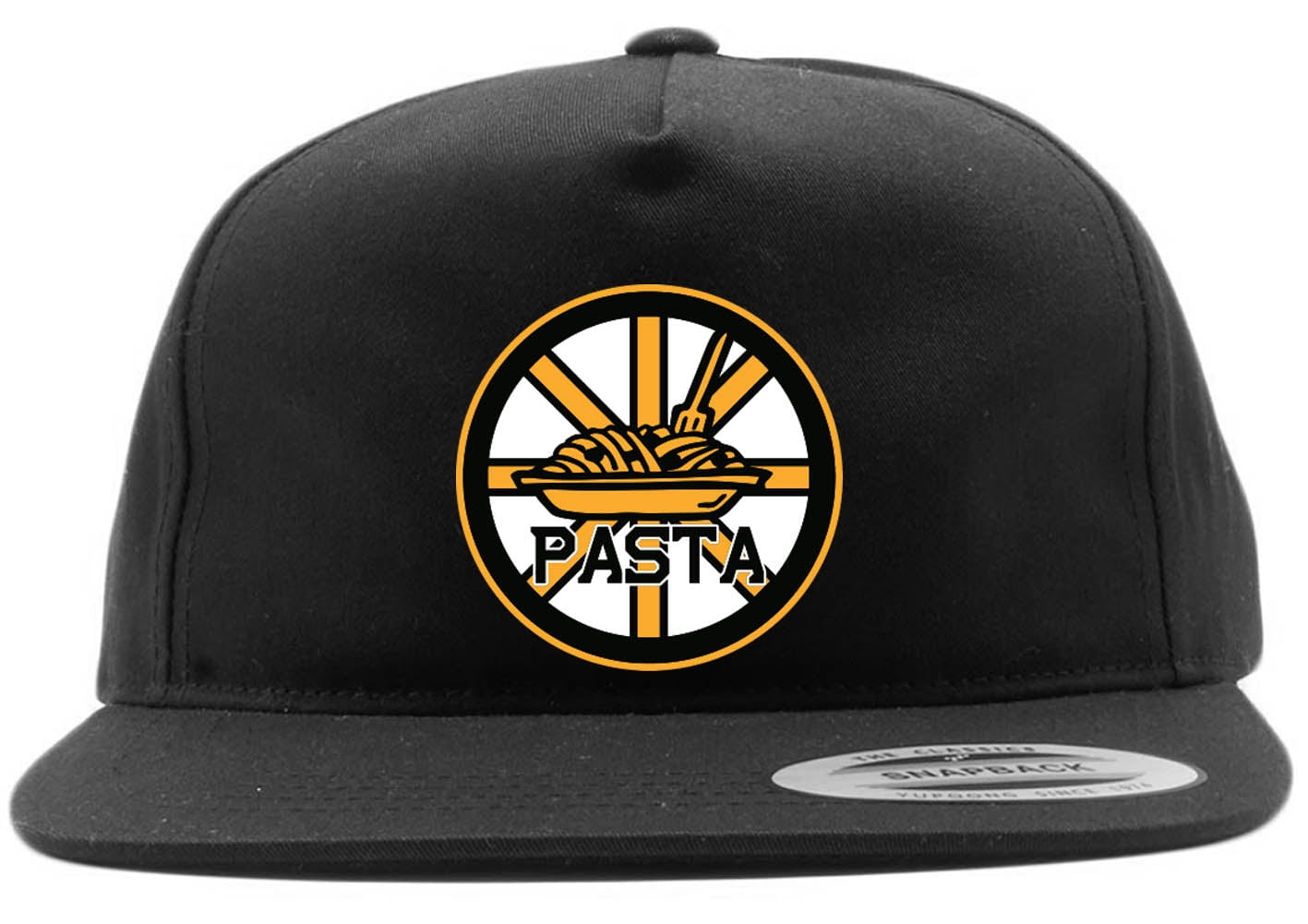 Fitted Snapback Bruins David Pastrnak Pasta Logo Hat - Walmart.com