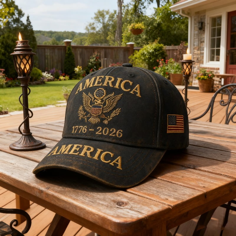 Snapback Closure Patriotic Cap Unisex 1776-2026 USA 250th Anniversary ...