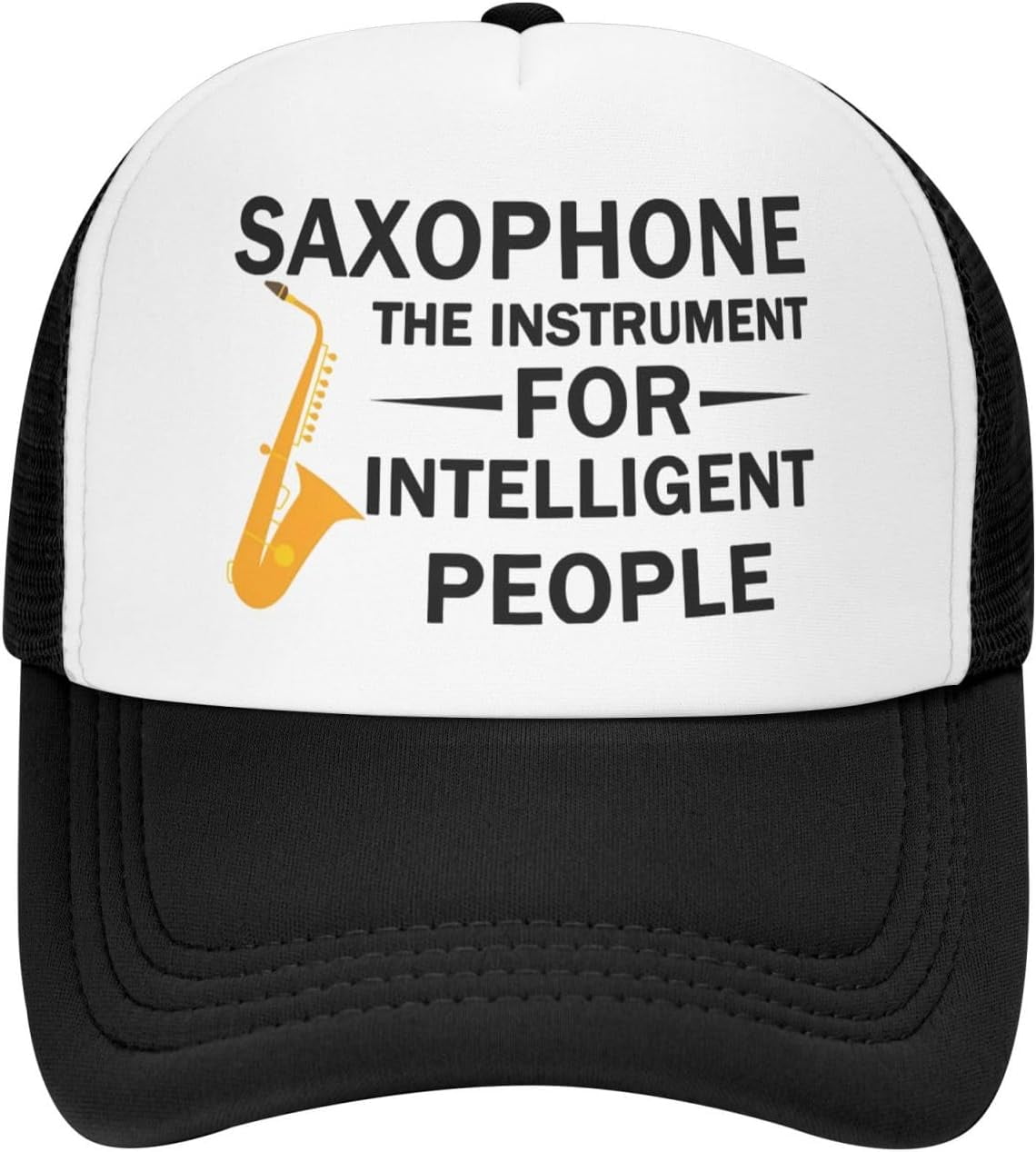 Snapback Hats for Men Cap Saxophone The Instrument for Intelligent ...