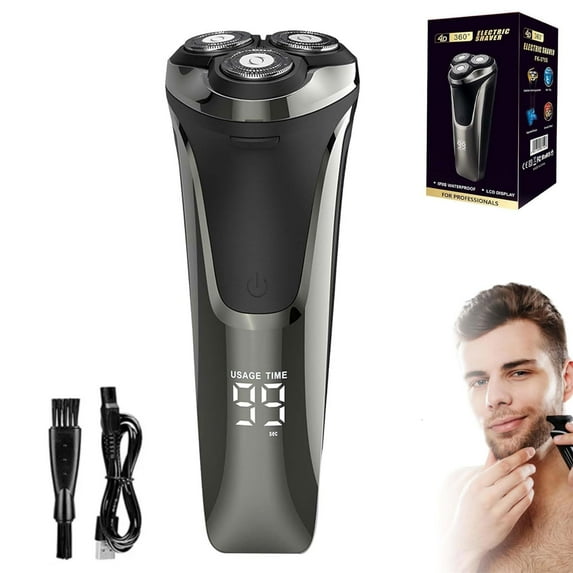 Snapbuy Pro: The Shaver 4d Floating Head Shaver Snapbuy Wet & Dry Rechargeable Shaver LCD ...