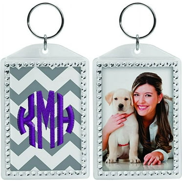 Double-sided Custom Keychain, Personalized Custom Photo/Date/Name/Word ...