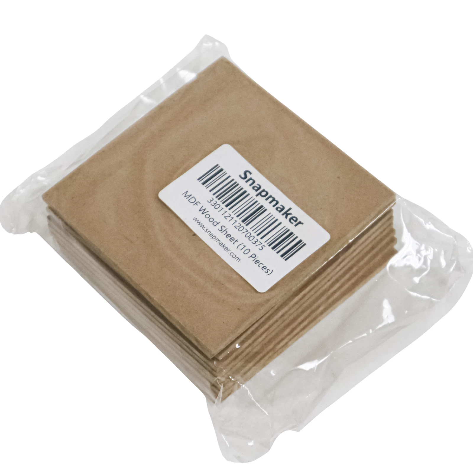 Snapmaker 3D Printer Mdf Wood Sheet 10 Pieces 80 X 80 X 2Mm - Walmart.com