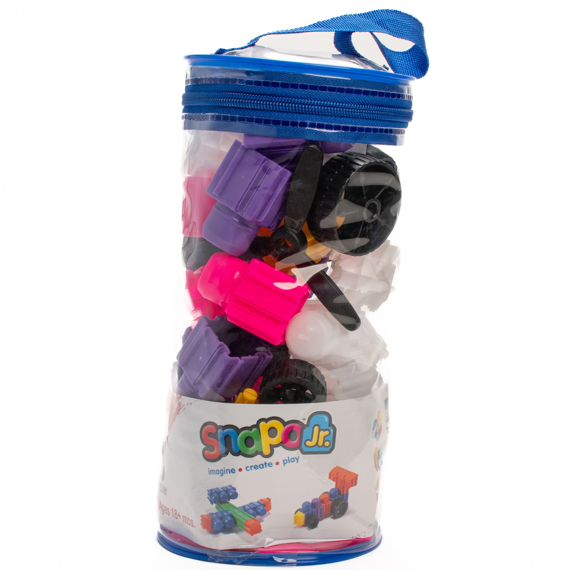 Snapo Jr. Princess Creator Kit - 40 pcs - Pink-Purple-Yellow-White ...