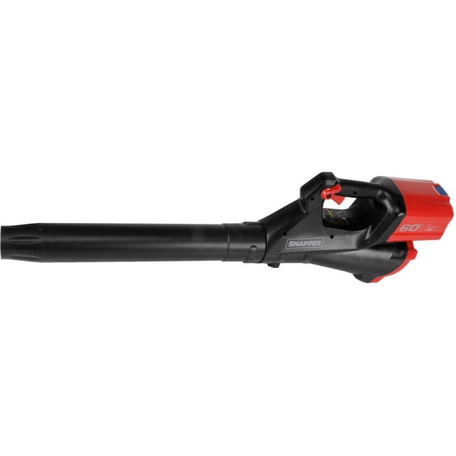 Snapper 125 MPH at 450 CFM 60V Battery Powered Leaf Blower & Vacuum, 49 ...