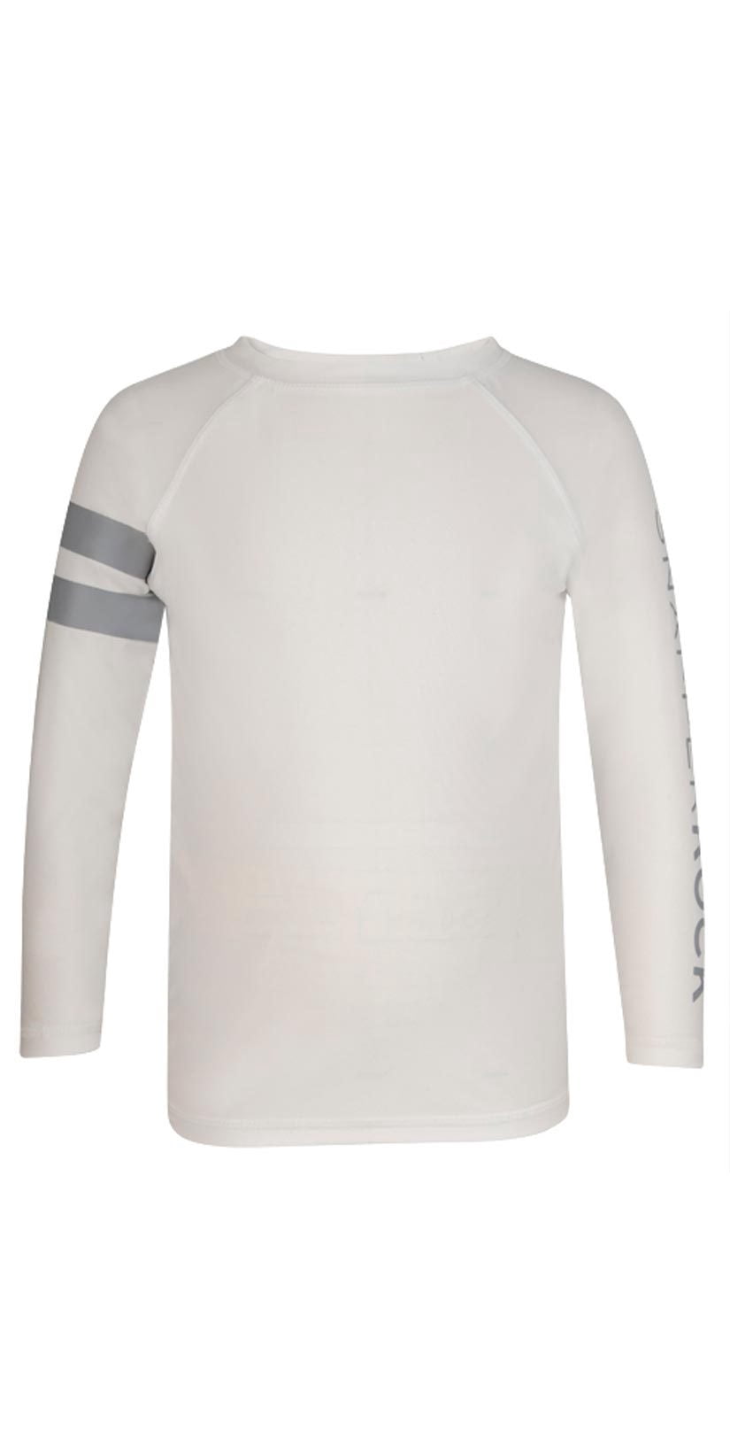 Snapper Rock boys Arm Band Rash Top, 4, White - Walmart.com