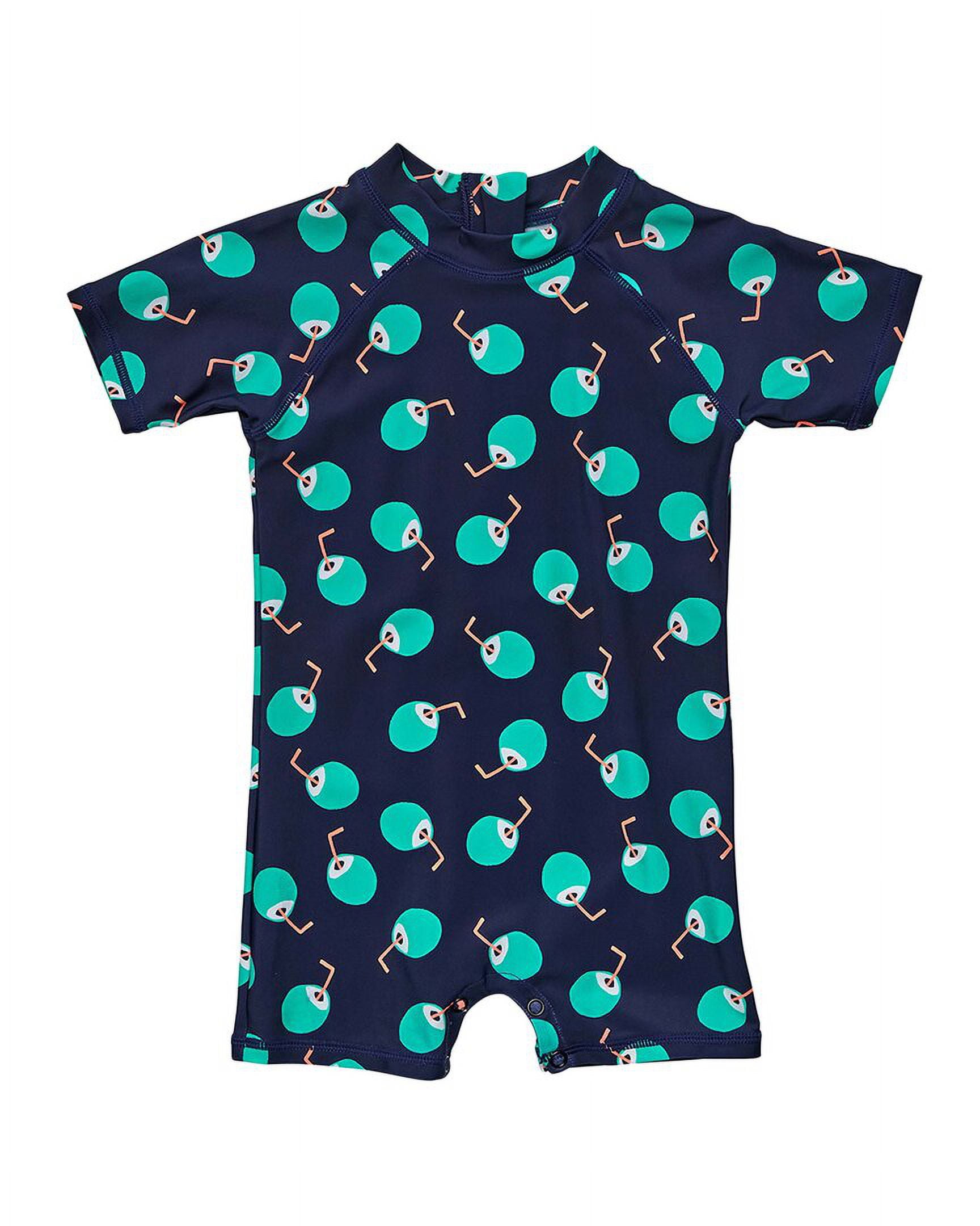 Snapper Rock boys Coco Loco Sunsuit, 1, Blue - Walmart.com