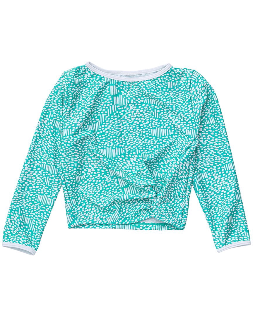 Snapper Rock girls Spot Wrap Crop Top, 16, Green - Walmart.com