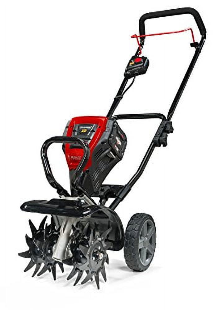 Snapper XD 82V MAX Cordless Electric Lawn Tiller, 10-Inch Tilling Width ...