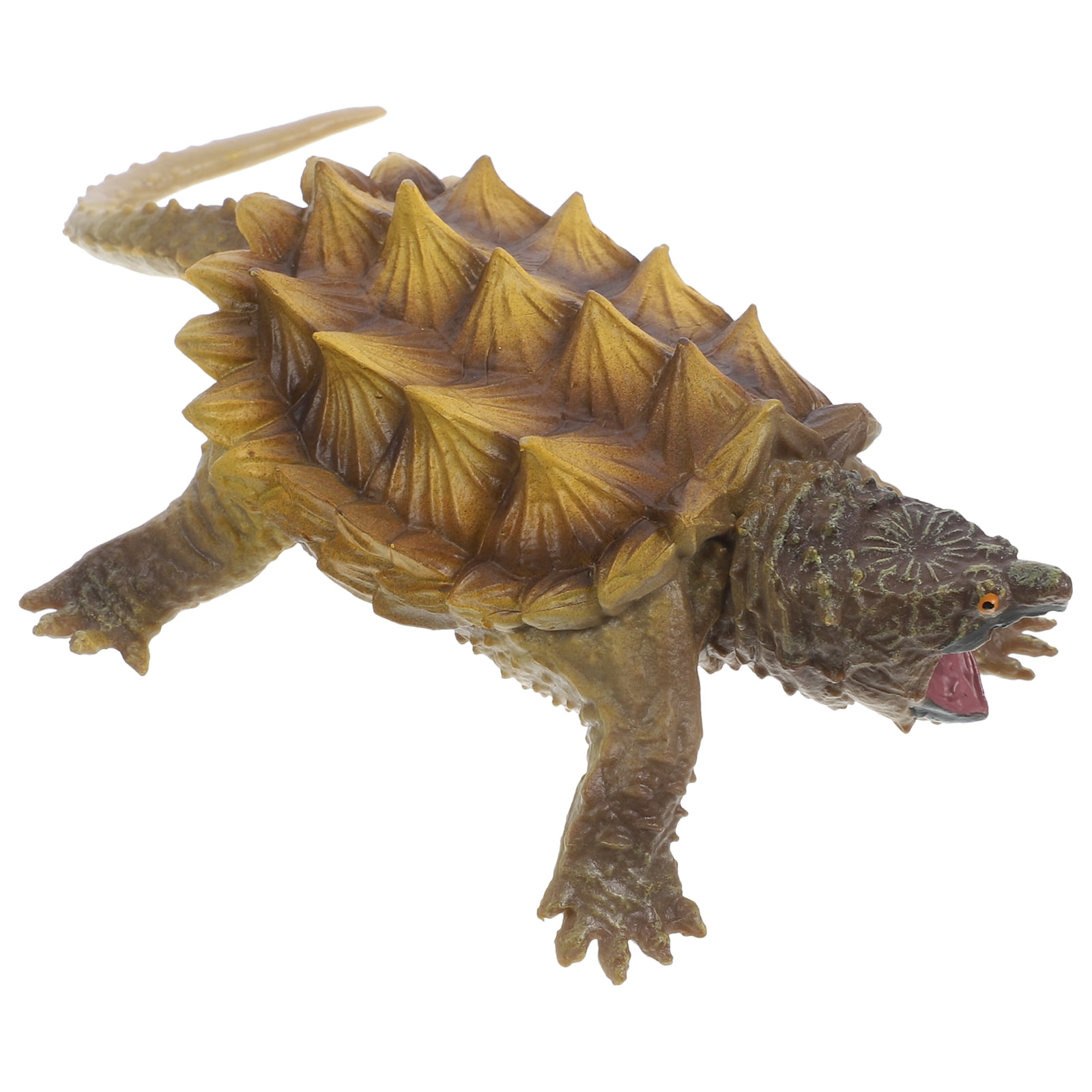 Snapping Turtle Model Simulated Figure Wild Animal Figurine Freshwater ...
