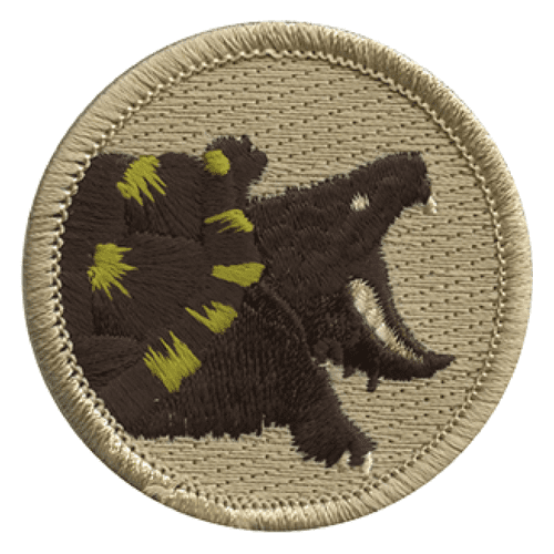 Snapping Turtle Scout Patrol Patch (Sew-on) - ClassB - Walmart.com