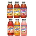 Snapple 16 oz Variety Pack 8, 1 Apple, 2 Kiwi Straberry, 1 Mango ...