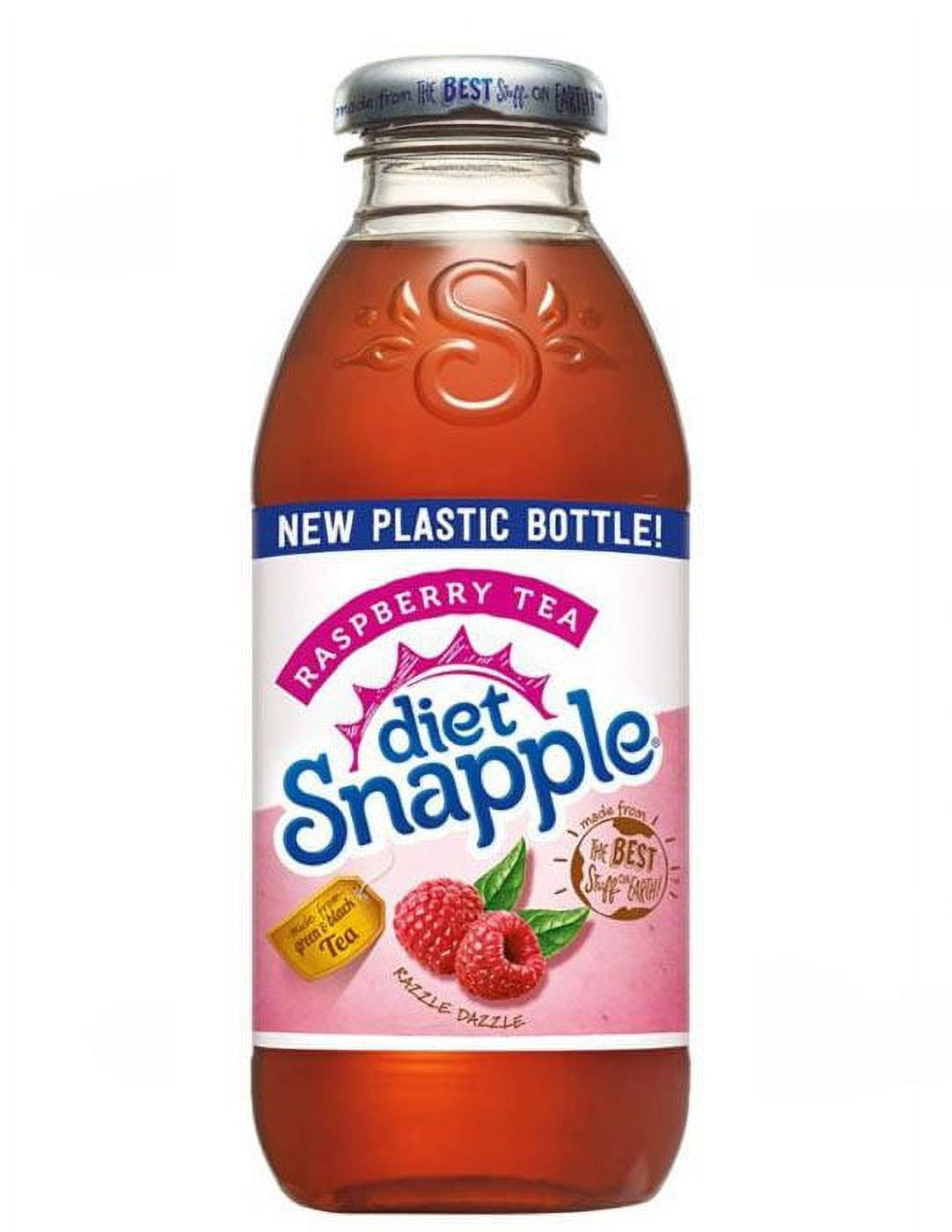 Snapple All Natural Fruit Flavored Teas and Juices, 16 oz Plastic ...