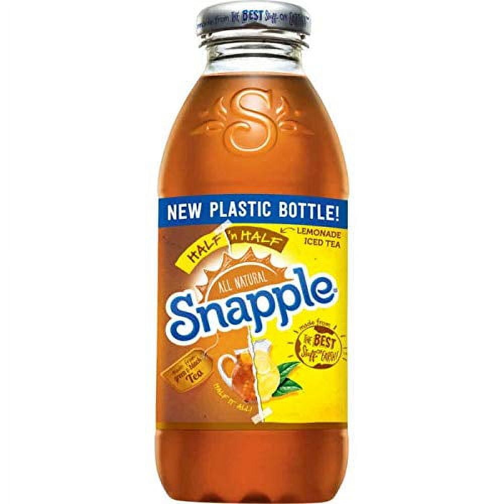 Snapple All Natural Fruit Flavored Teas and Juices, 16 oz Plastic ...