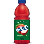 Snapple Flavored Apple Juice Drink, All Natural, 16 fl oz, Recyclable ...