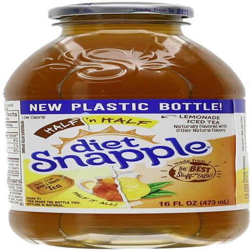 Snapple Diet Half And Half, 16 Oz Packaging May Vary - Pack of 2 ...