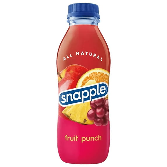 Snapple Apple Flavored Fruit Punch Juice, Case of 24 Packs, 16 Fl. Oz ...