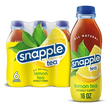 Snapple Lemon Tea, 16 fl oz glass bottles, 12 pack - Walmart.com