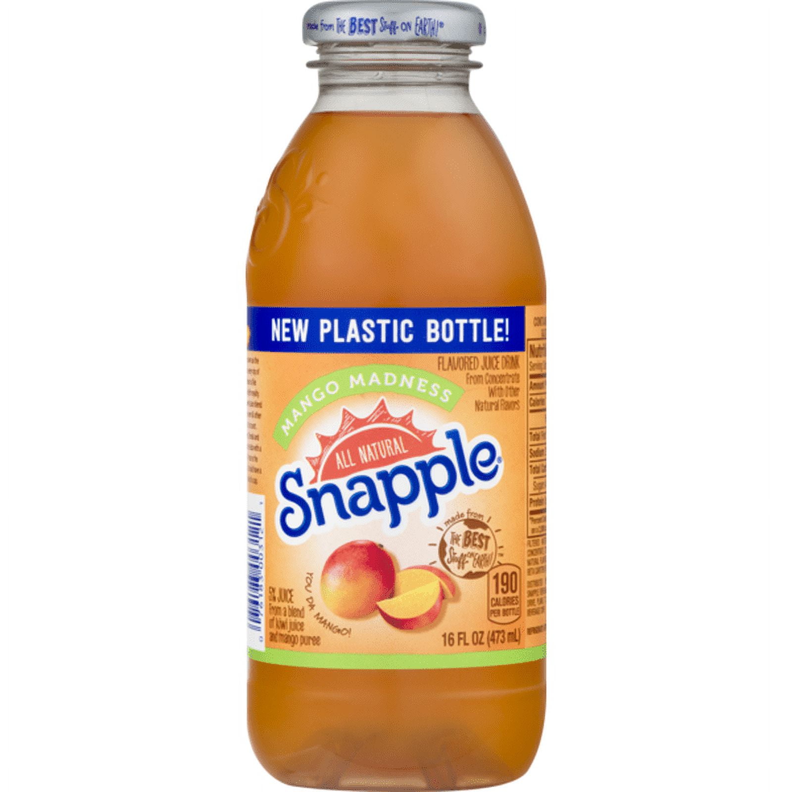 Snapple Mango Madness 16 oz (pack of 24) - Walmart.com