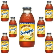 Snapple Peach Tea, 16 fl oz glass bottles, 12 pack - Walmart.com