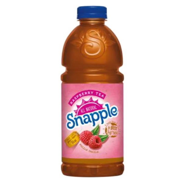 Snapple Raspberry Tea 32 Oz Plastic Bottles Pack of 12 - Walmart.com