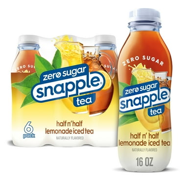 Snapple Zero Sugar Lemon, Bottled Tea Drink, 64 fl oz - Walmart.com