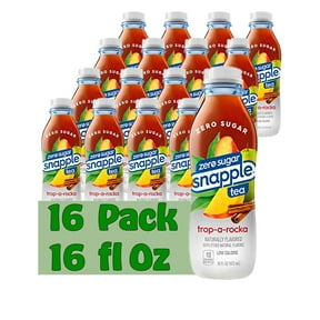Snapple 16 oz Variety Pack 8, 1 Apple, 2 Kiwi Straberry, 1 Mango ...
