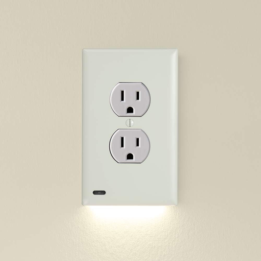 Snappower O1gl-X-Np20 Guidelight 2 Duplex Night Light Outlet Cover ...