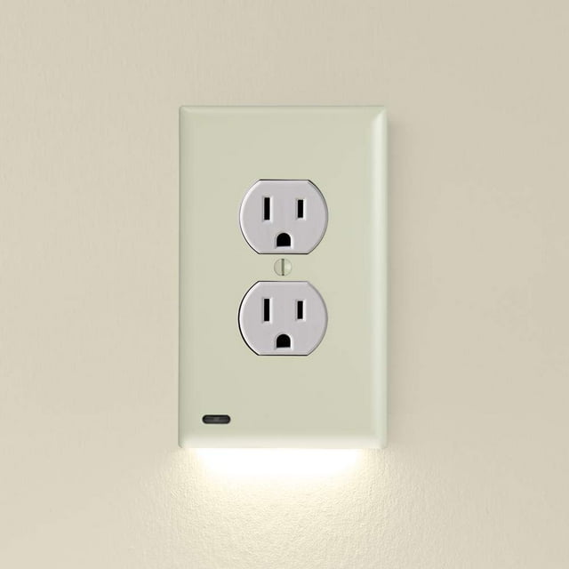 Snappower O1gl-X-Np20 Guidelight 2 Duplex Night Light Outlet Cover ...