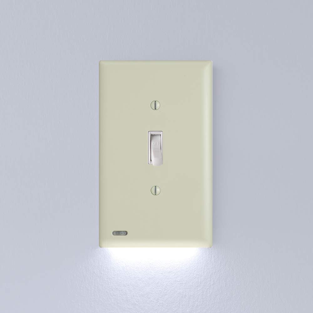 Snappower S1sw-T-Sp20-2 Switchlight Toggle Night Light Cover Plate ...