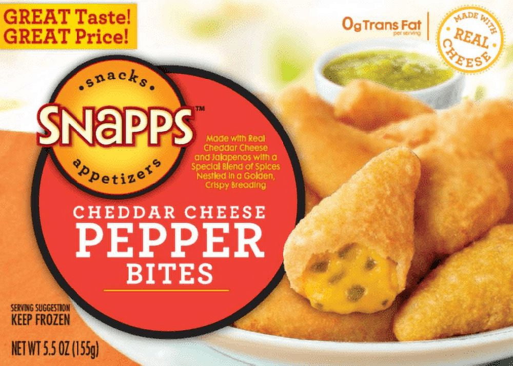 Snapps 5.5oz Cheddar Jalapeno Bites - Walmart.com
