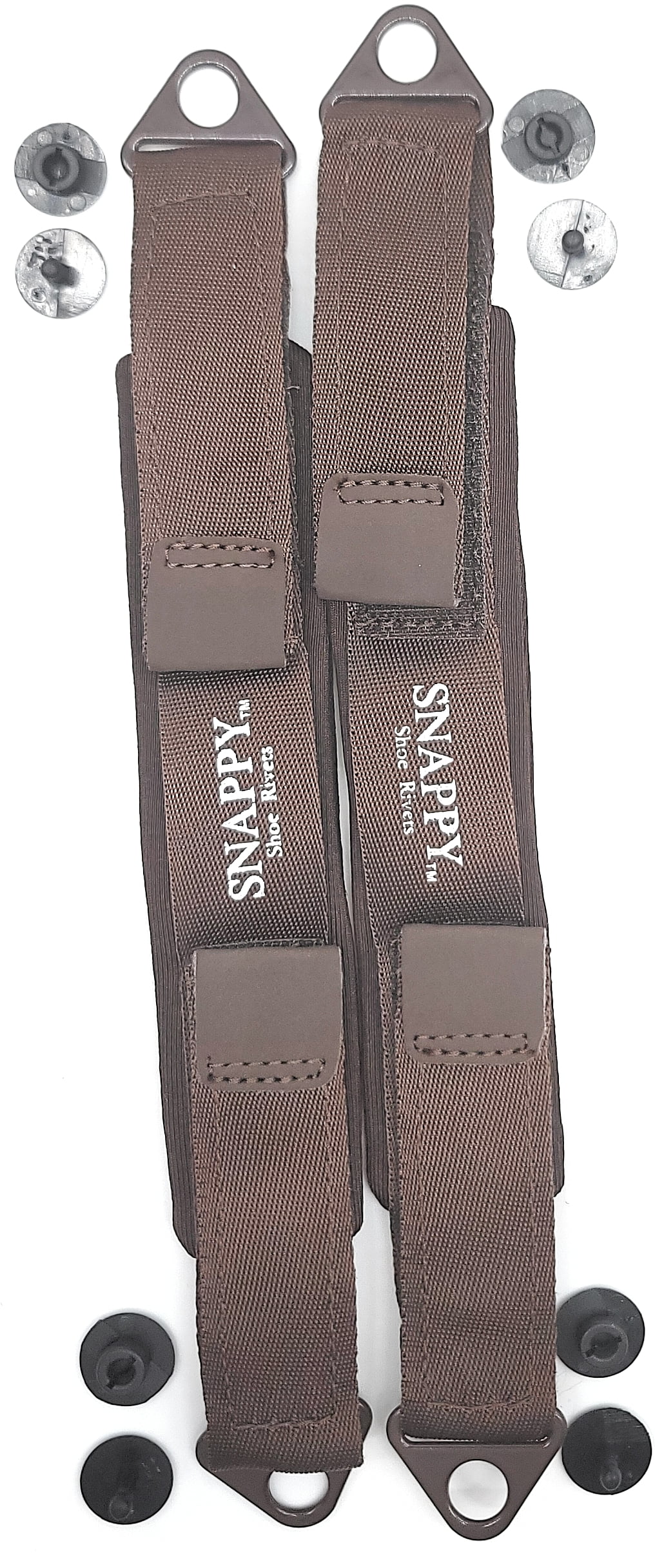 Snappy AdjustableSoft Replacement Heel Straps Brown for Clog Shoes ...