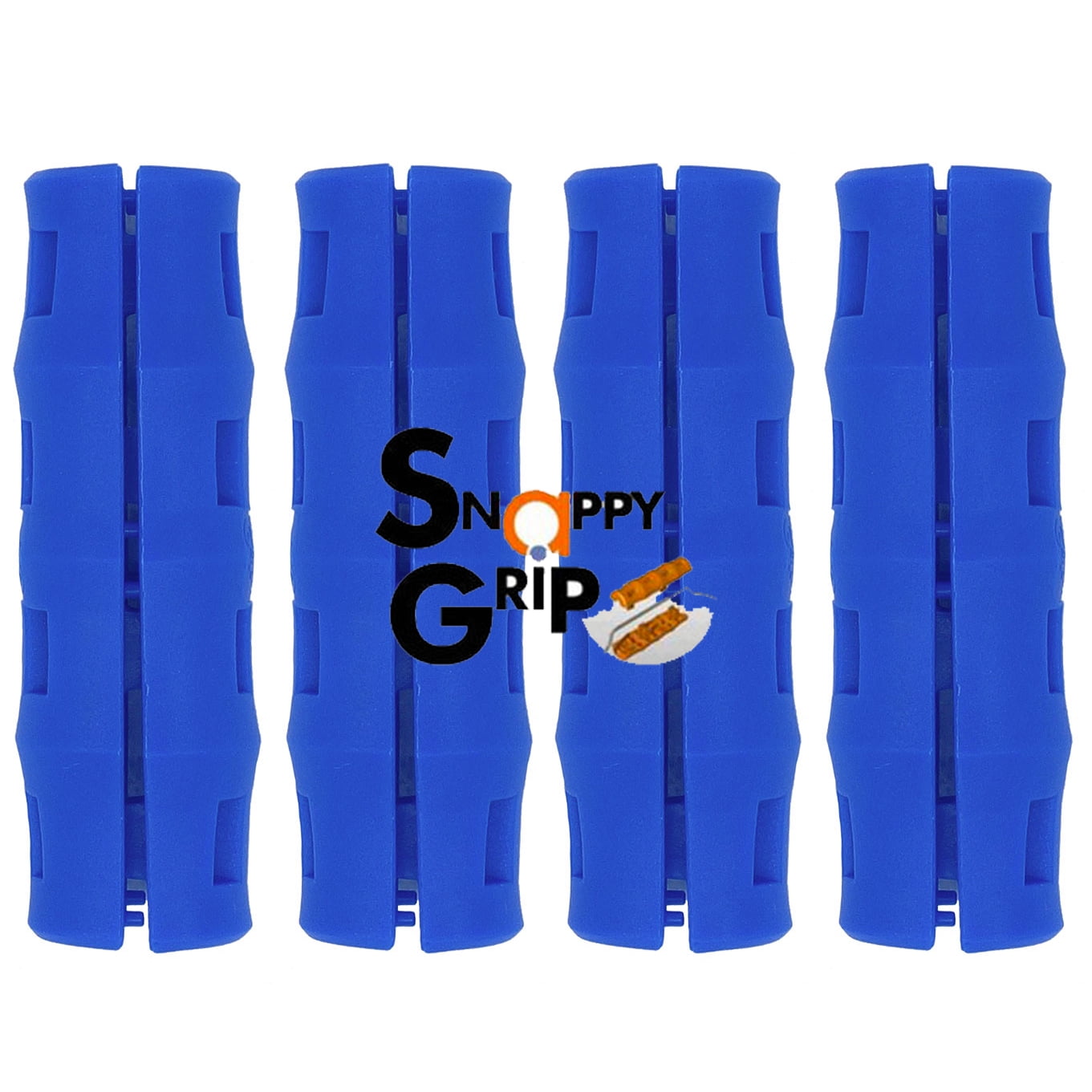 Snappy Grip Dark Blue Ergonomic Replacement Bucket Handles 4 Pack ...