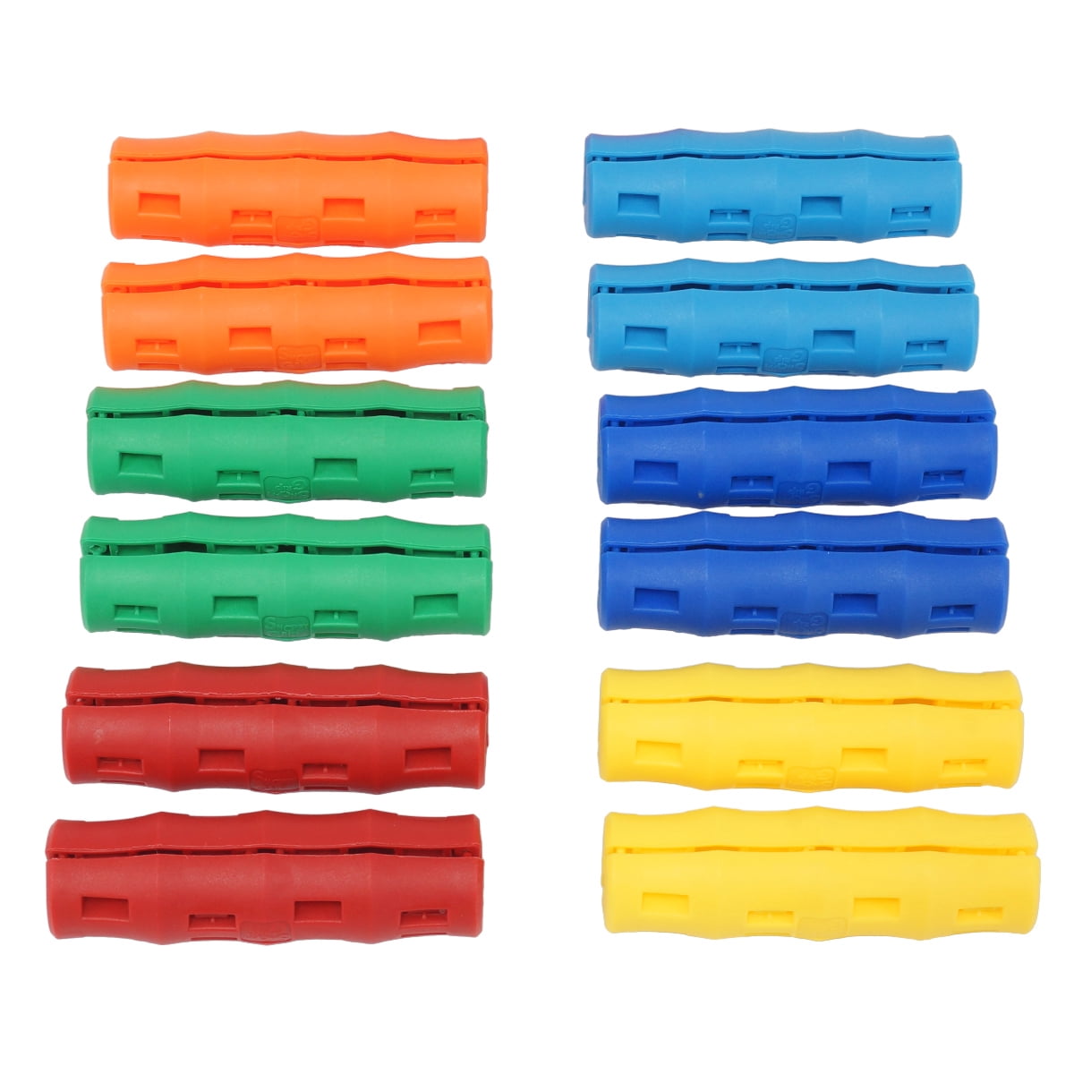Snappy Grip Ergonomic Rainbow Assortment Bucket Handles 12 Pack ...