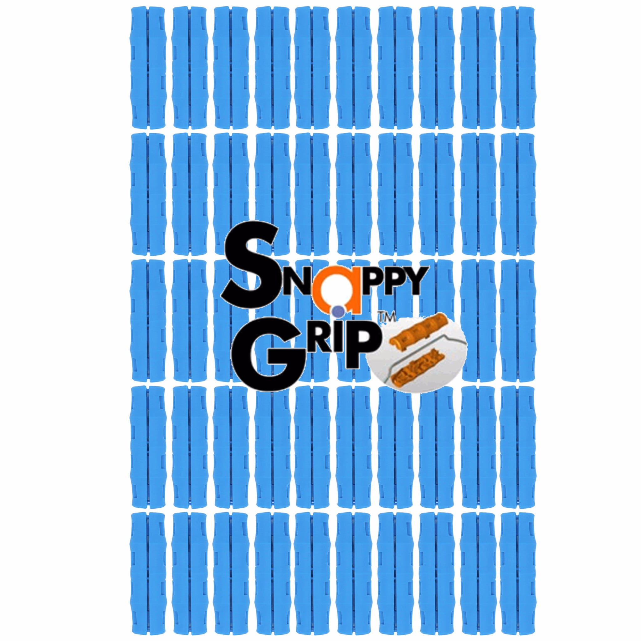 Snappy Grip Light Blue Ergonomic Bucket Handles Bulk Lot of 50 Handles ...