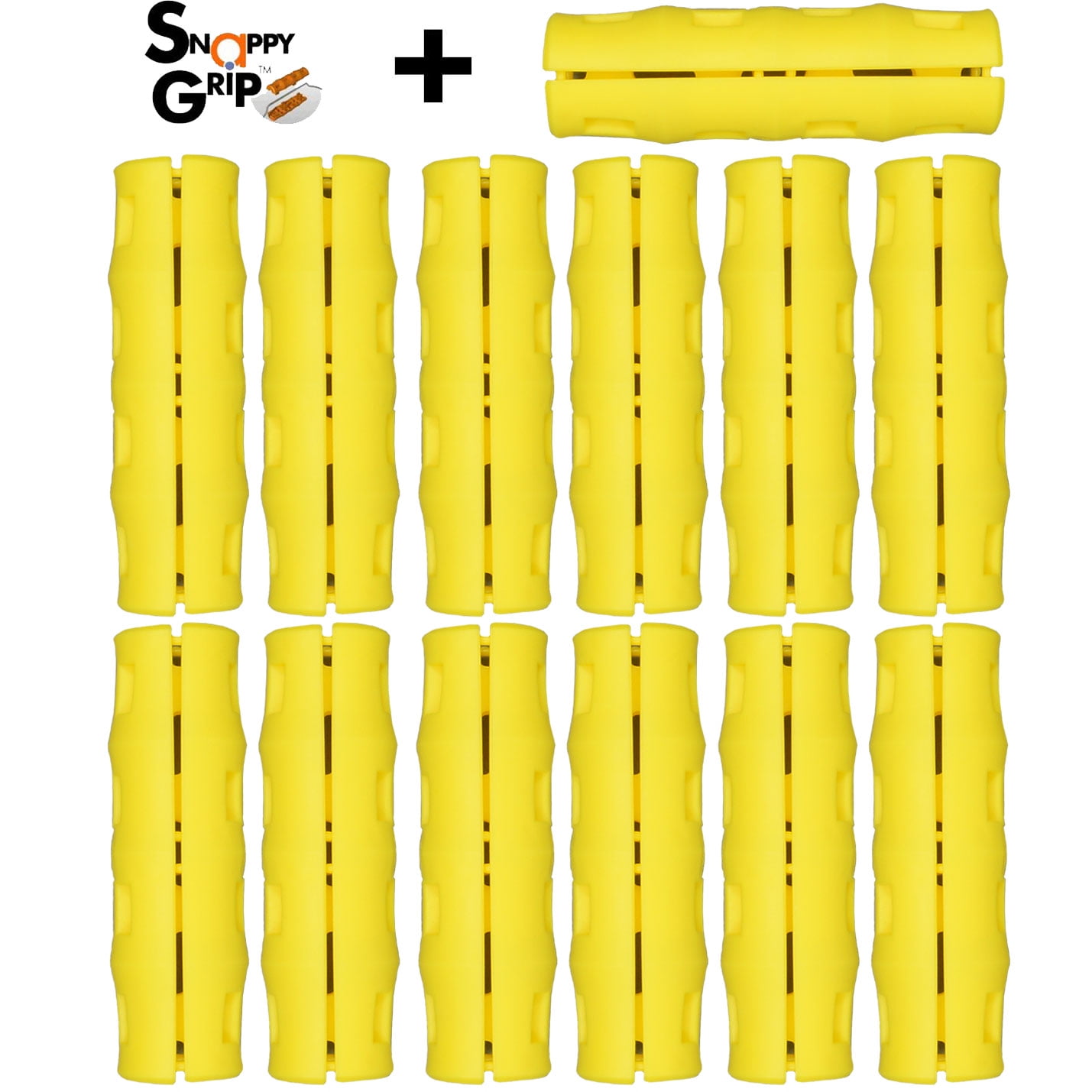 Snappy Grip Yellow Ergonomic Bucket Handles Bakers Dozen 13 Handles ...