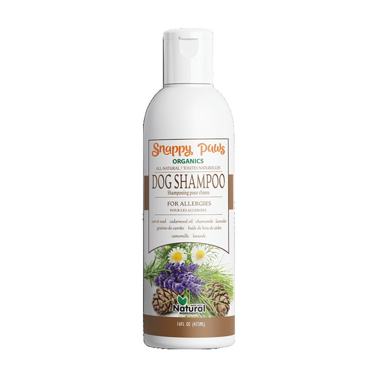 Snappy Paws, Dog Shampoo For Allergies, 16oz Bottle - Walmart.com