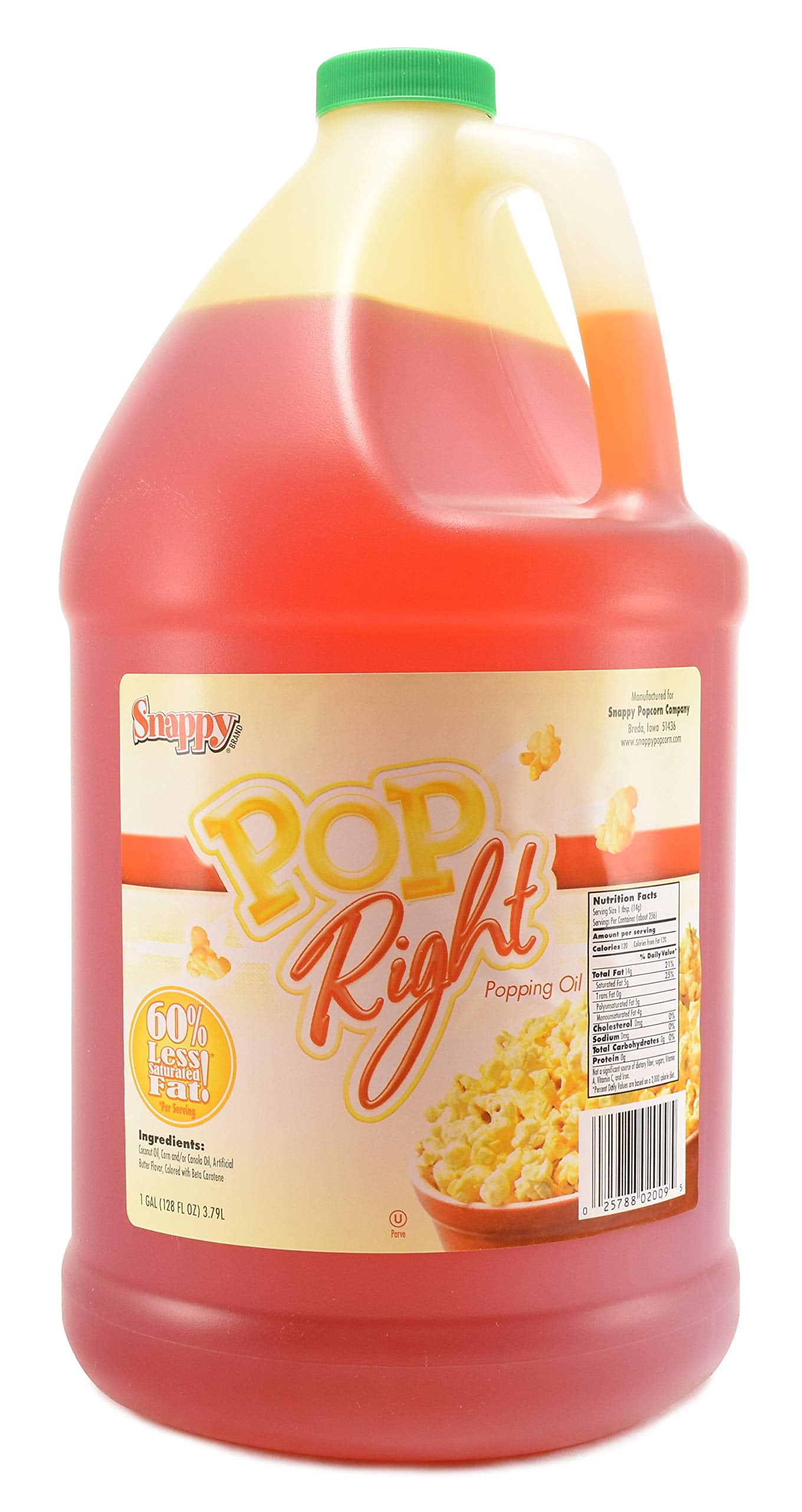 Snappy Pop Rite Popcorn DEF29 Oil, 1 Gallon - Walmart.com
