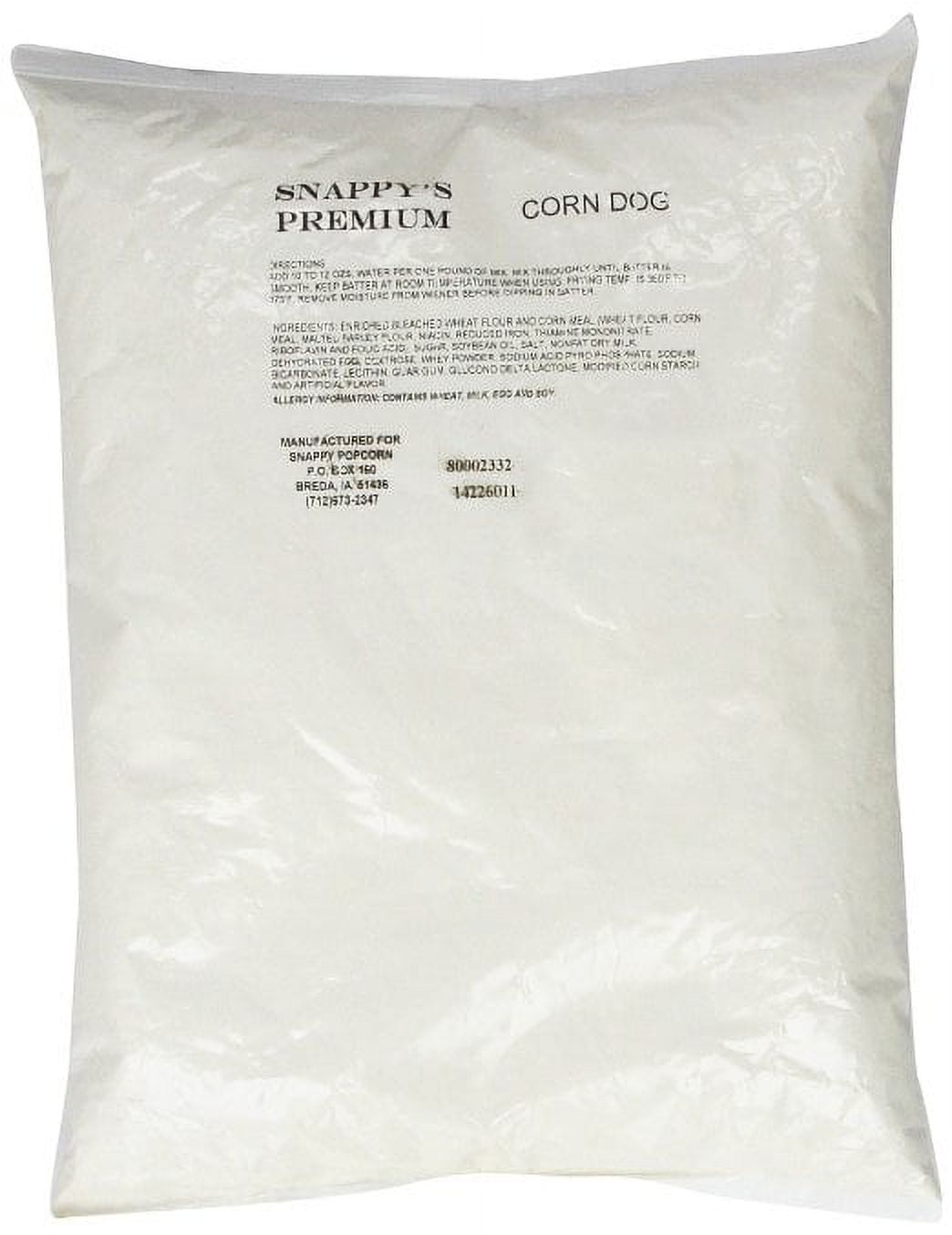 Snappy Premium Corn Dog Mix (6 - 5 Lb.) - Walmart Business Supplies