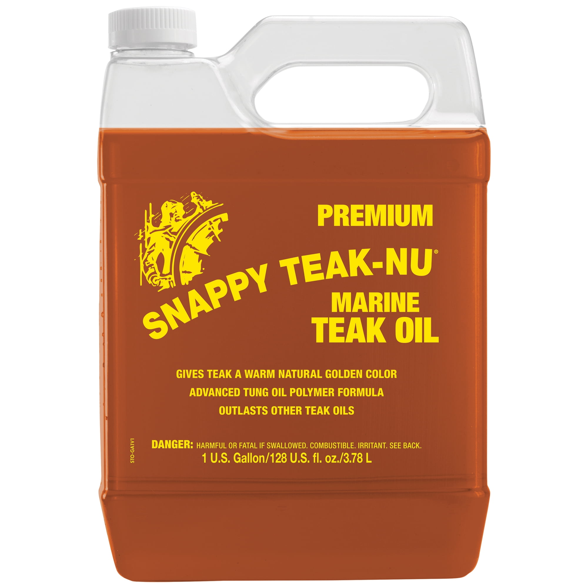 Snappy Teak-Nu Premium Marine Teak Oil - Ultimate Wood Sealer and ...