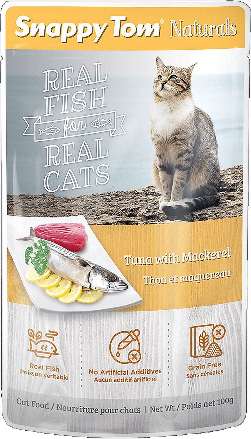 Snappy Tom Naturals, Tuna and Mackerel (12 Pack) - Walmart.com