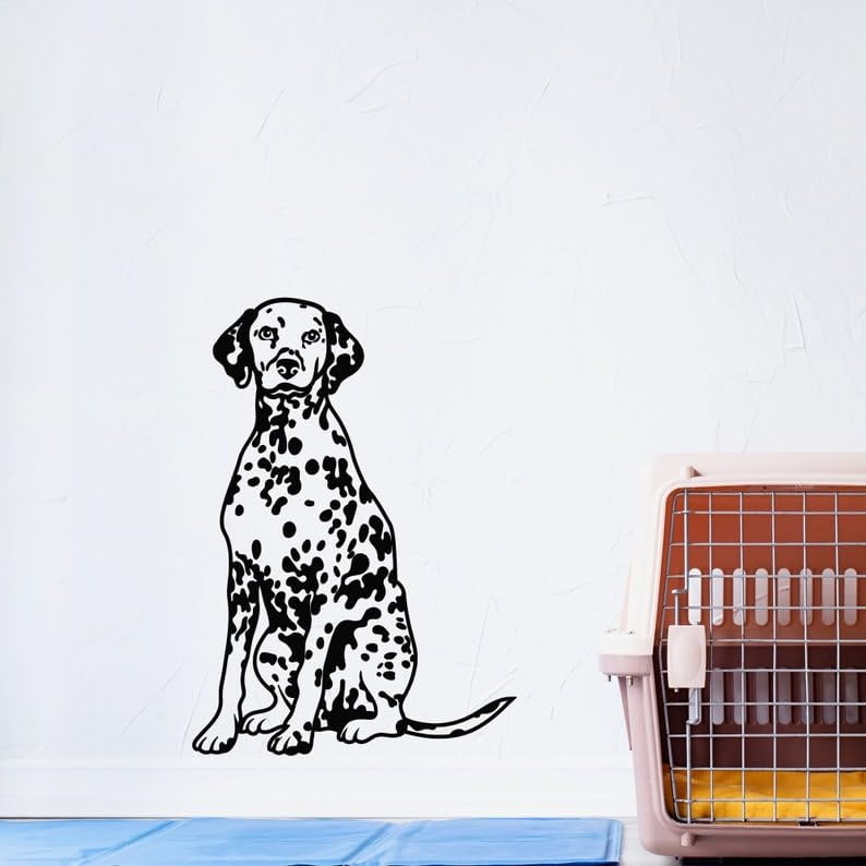 SnappySticker Puppy Dog Pet Animal Grooming Home Wall Sticker PVC Vinyl ...