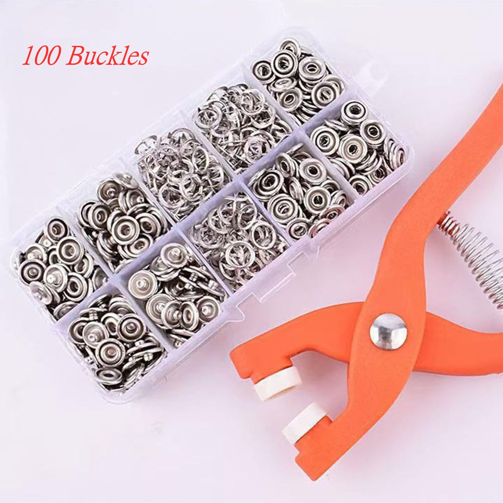 Snaps for Fabric Snap Button Kit Craftsmanship DIY Sewing Snaps Metal ...