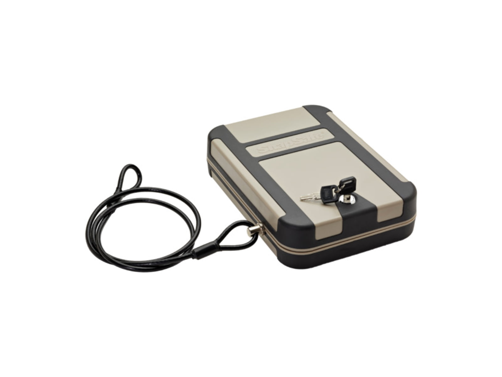 SnapSafe TrekLite Lock Box XL, Key Entry, Dark Earth Steel, Holds 1 ...
