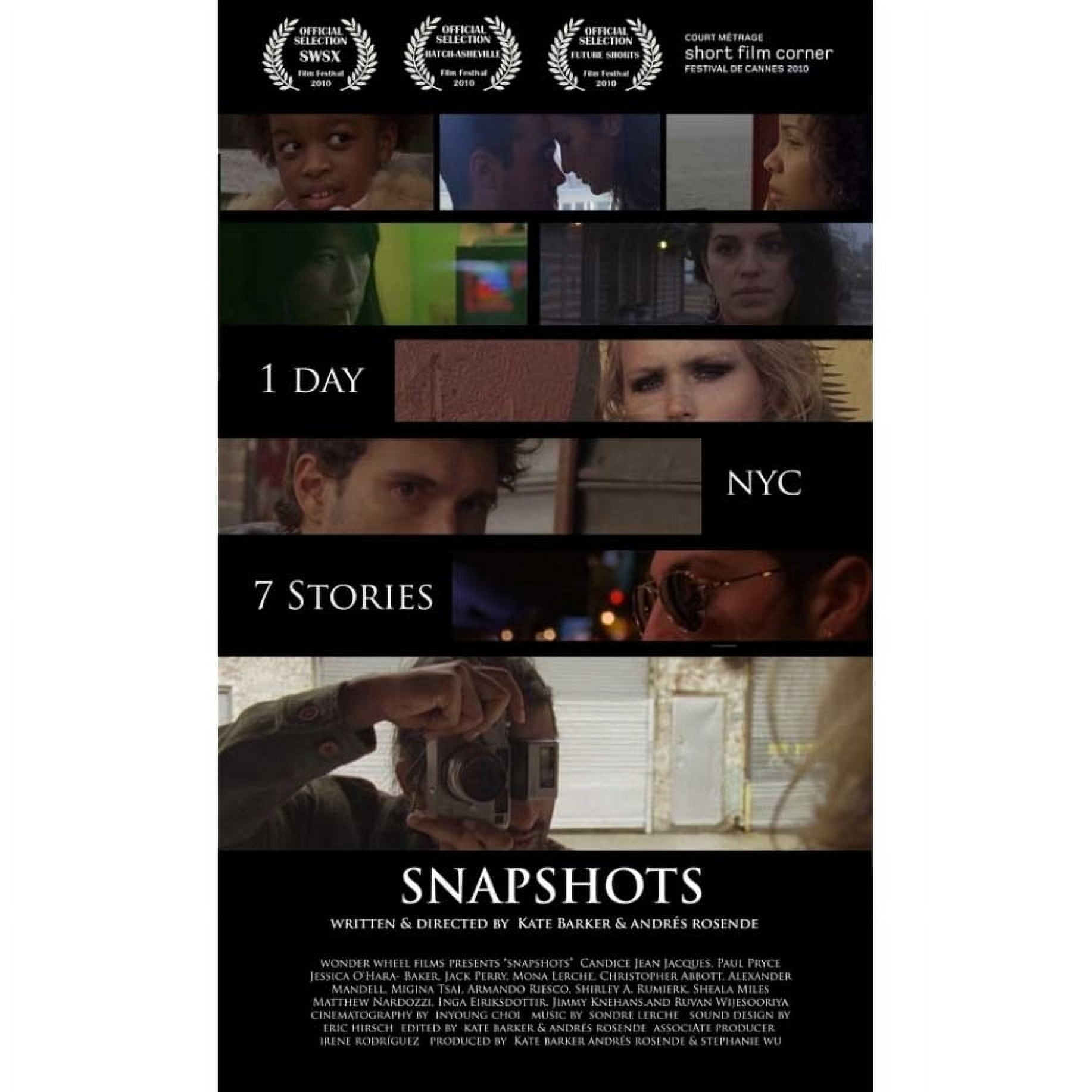 Snapshots Movie Poster (11 x 17) - Walmart.com