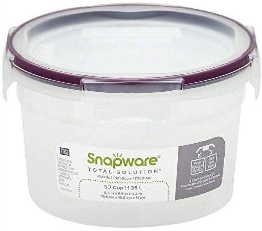 Snapware 5.8 Cups Lock Top Container 1 pk - Walmart.com
